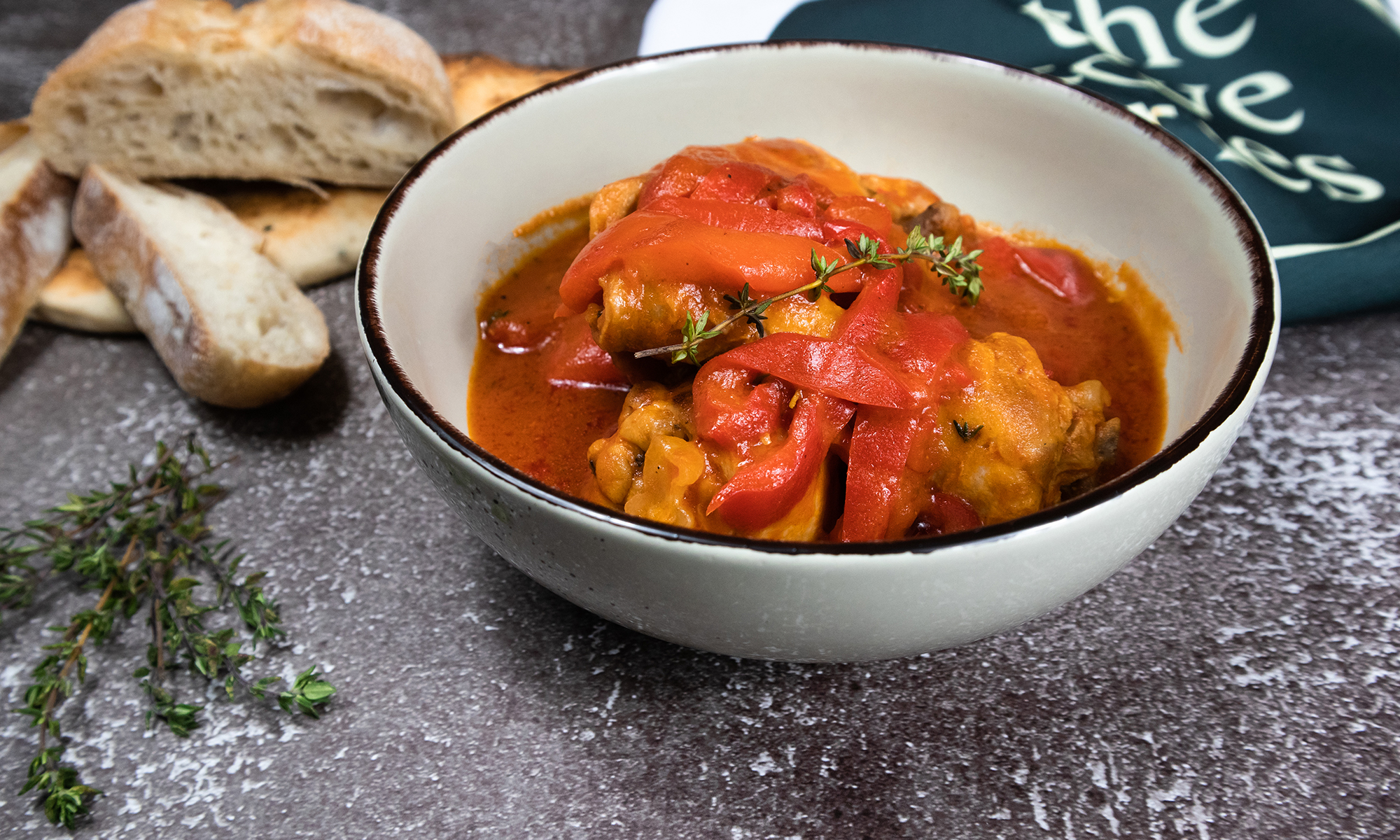 Pollo con i peperoni || Chicken with bell peppers – The Stove Diaries